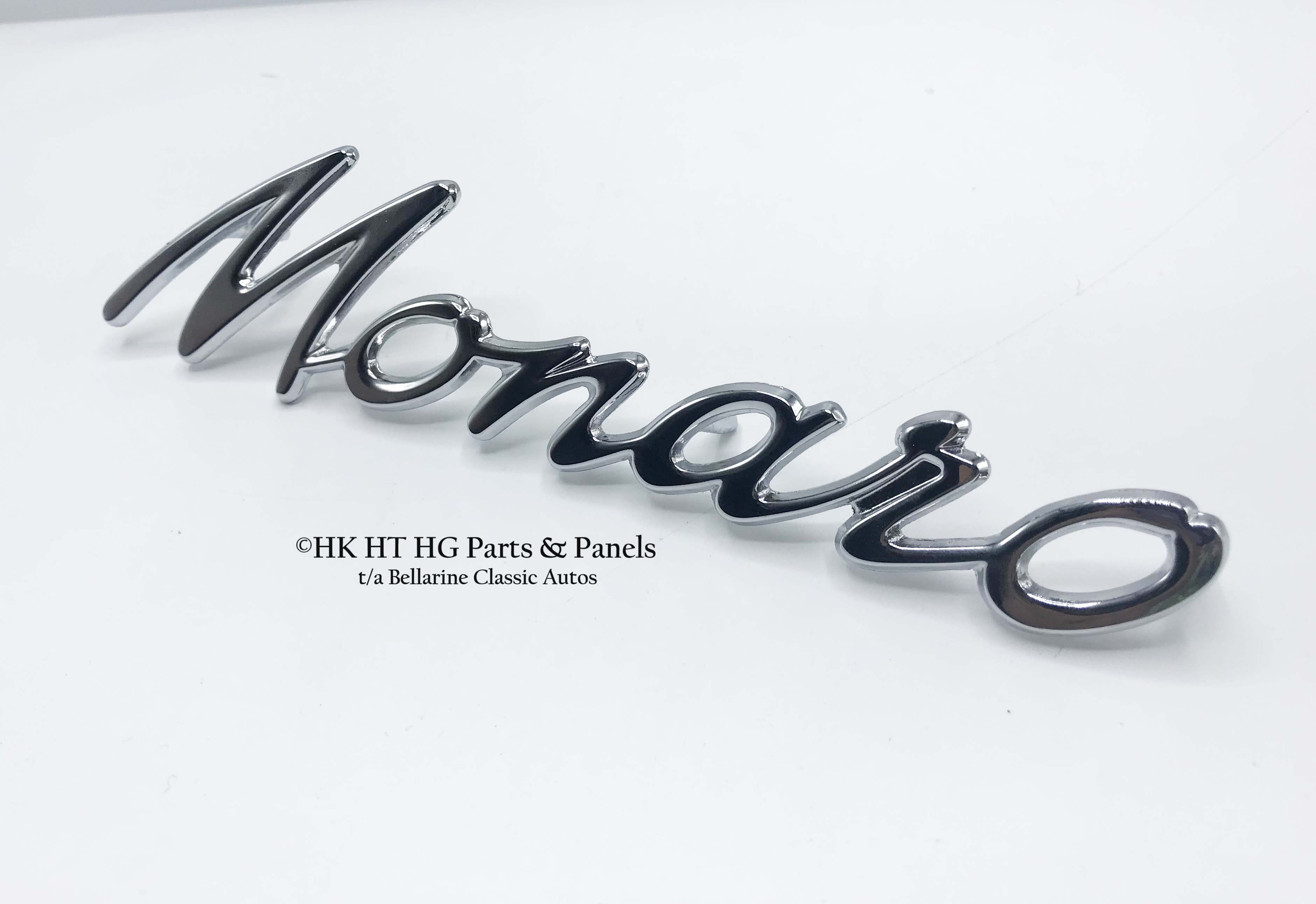 HK HT HG Monaro Script Badge GTS - HK HT HG Parts & Panels