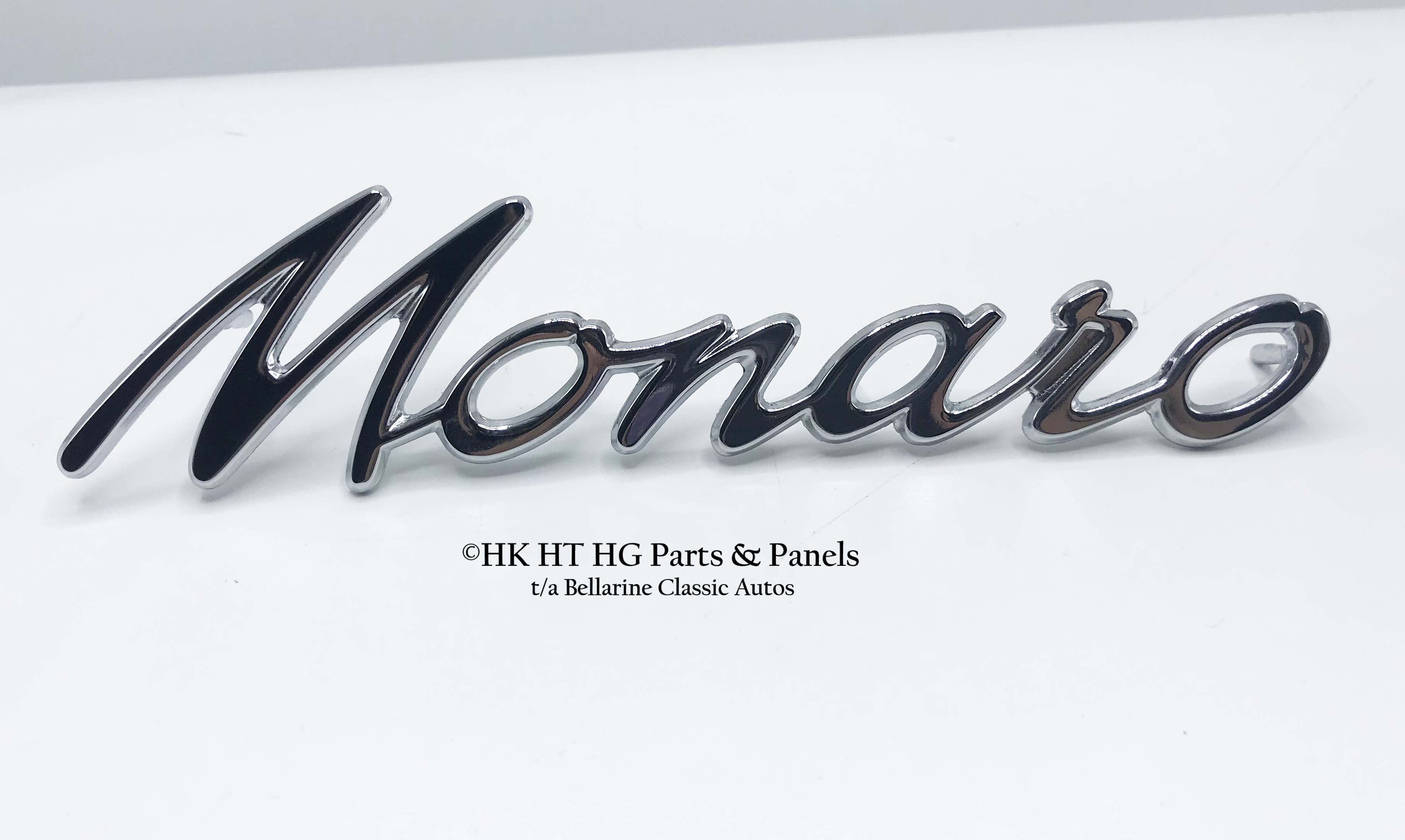 HK HT HG Monaro Script Badge GTS - HK HT HG Parts & Panels