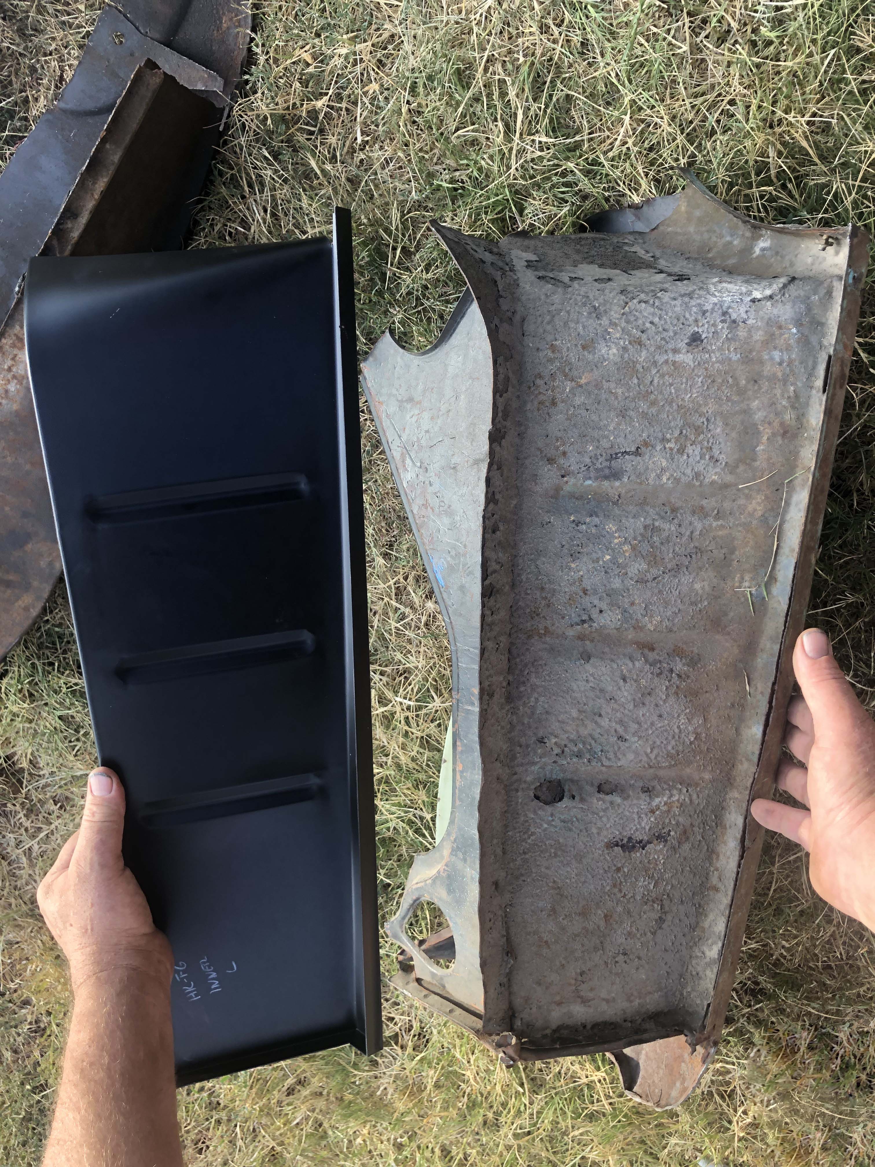 HK HT HG Inner Right Rear Quarter Filler Panel - Suits all H-KTG Models