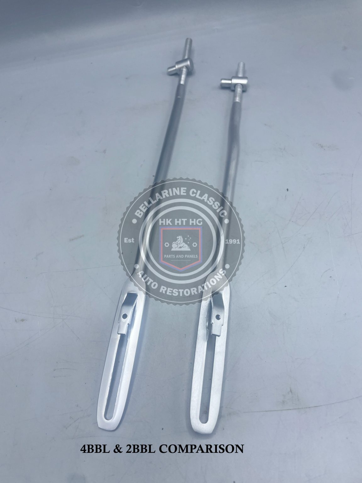 KICKDOWN LINKAGE CHEV V8 POWERGLIDE UPPER 2BBL - HK HT HG Parts & Panels