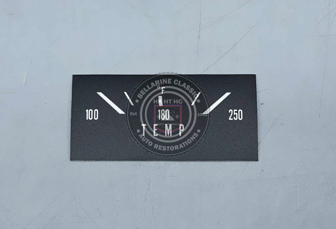 HK GTS 140 MPH DASH INSTRUMENT DECALS - HK HT HG Parts & Panels