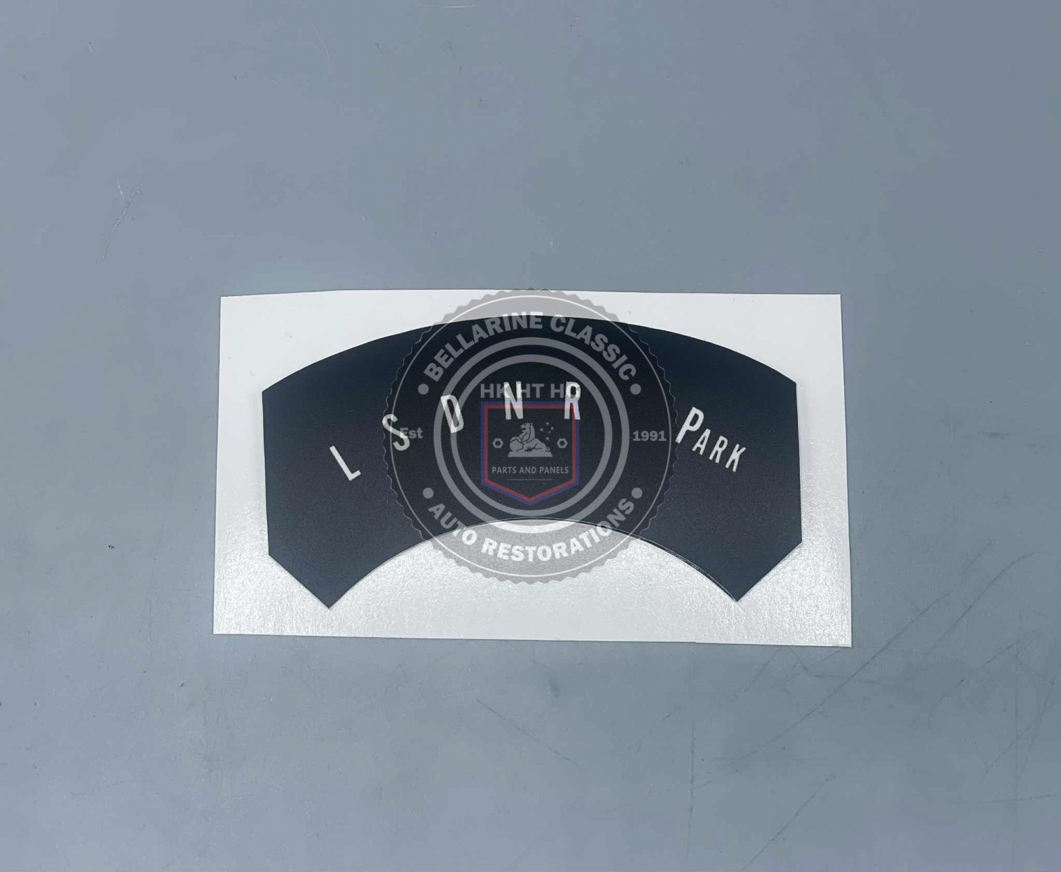 HT HG Trimatic Quadrant Decal - HK HT HG Parts & Panels
